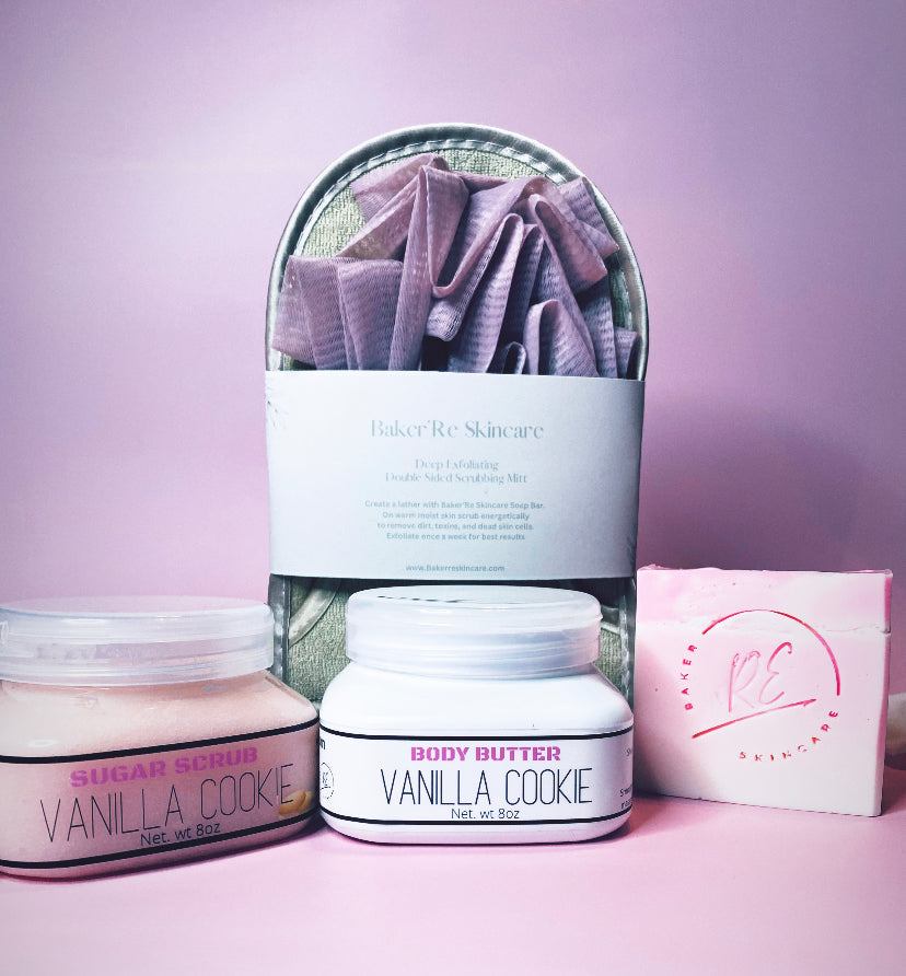 Complete Vanilla Cookie Collection – BakerRe Skincare